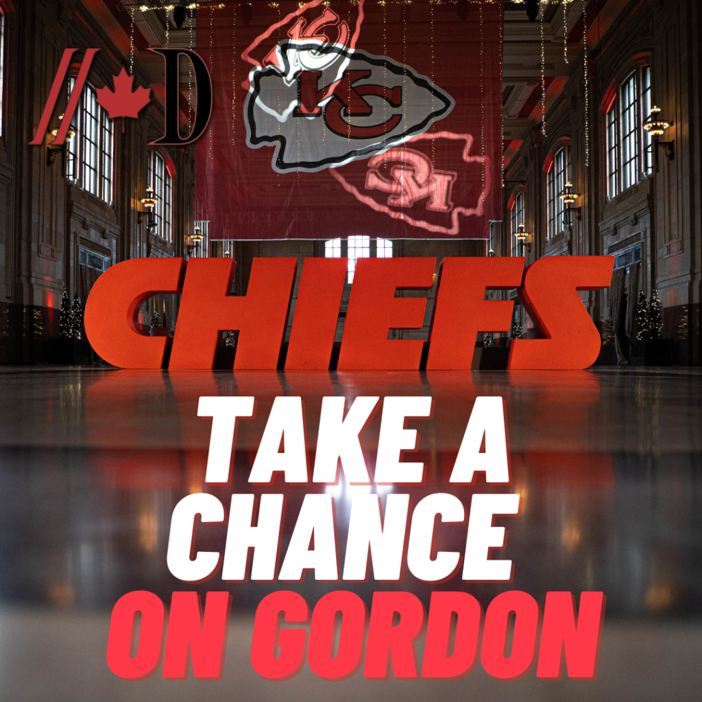 Gordon to Sign With Chiefs - Dynes Pressbox