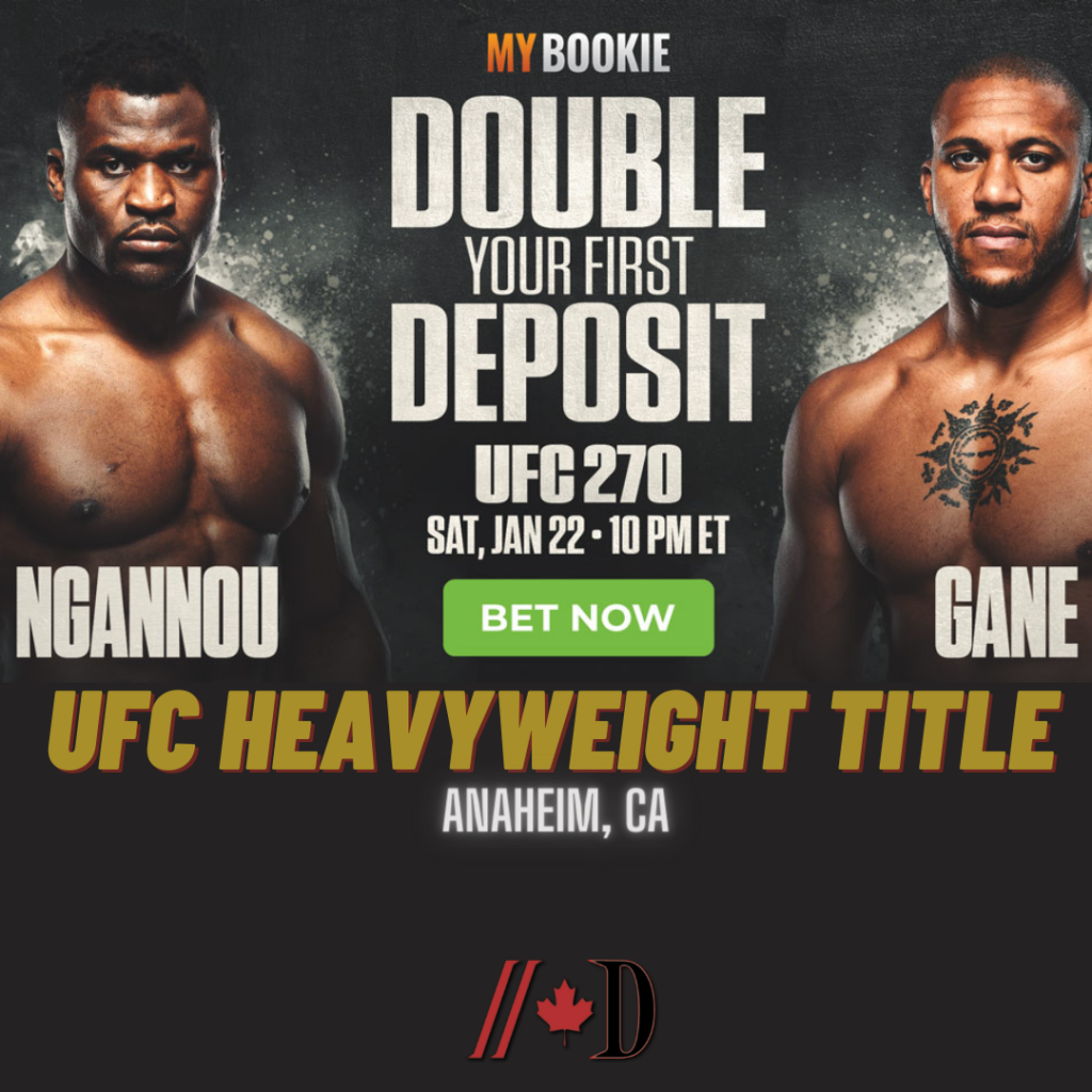 UFC 270 Betting Lines - Dynes Pressbox